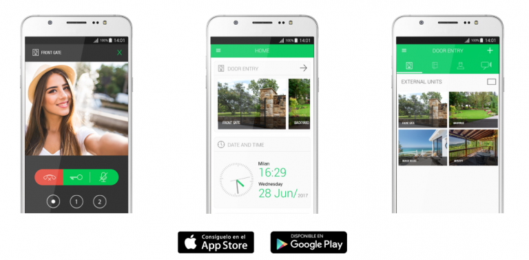 Monitor 6741W WiFi Comelit con ¡reconocimiento facial! - TDTprofesional