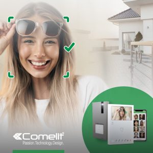 Monitor 6741W WiFi Comelit con ¡reconocimiento facial! - TDTprofesional