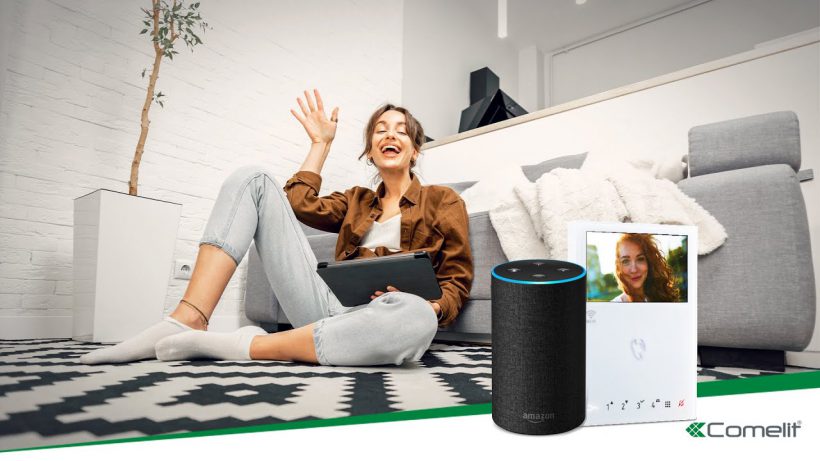 Monitor Comelit 6741W conectado con Alexa | Guía 2025