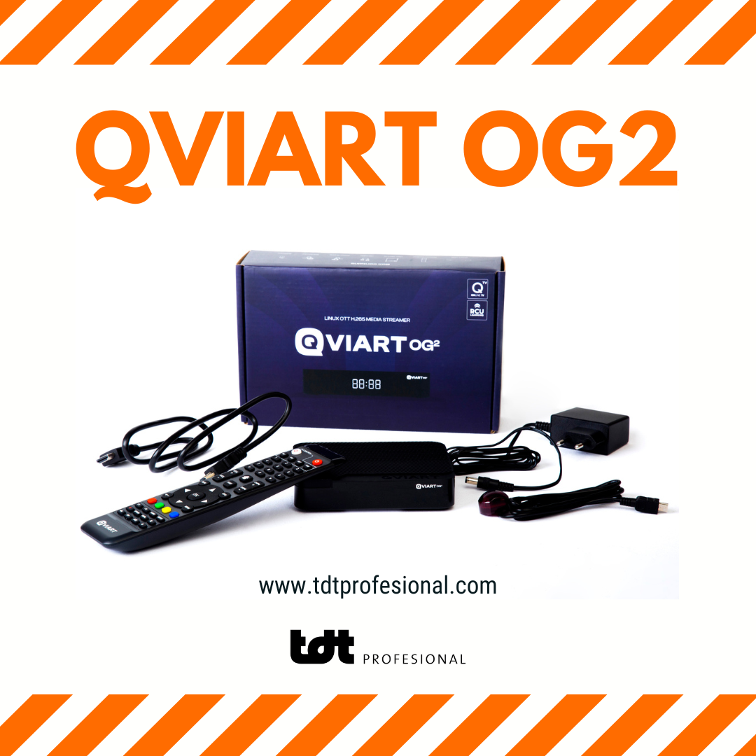Receptor IPTV Qviart OG2, la alternativa a MAG y Formuler