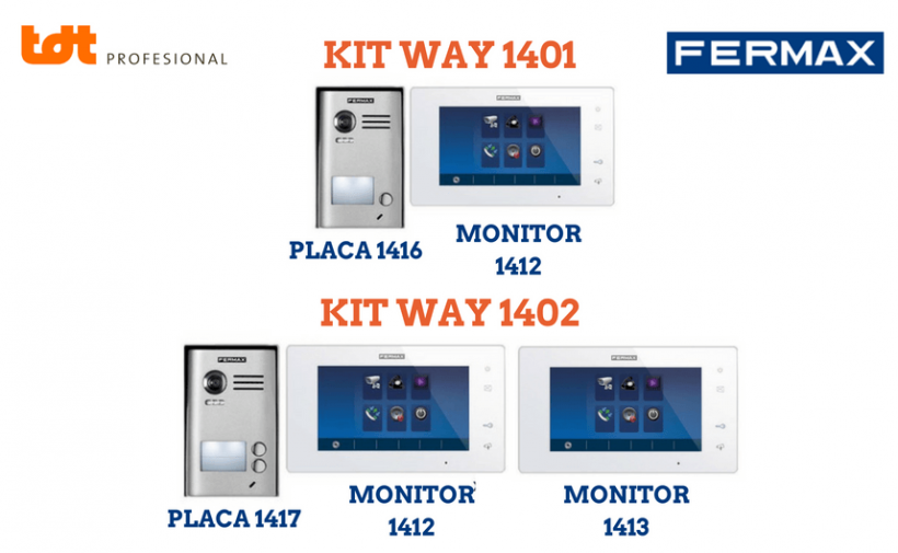 Añadir o sustituir monitor del Kit 1402 de Fermax - Blog de TDTprofesional