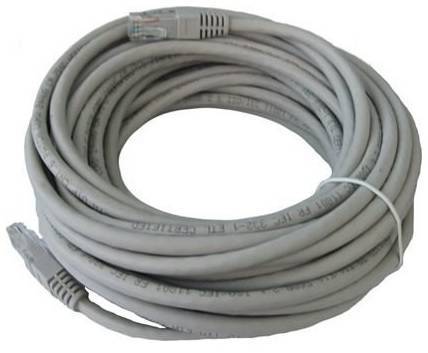 Latiguillo UTP CAT6 con conectores RJ45, longitud 20 metros