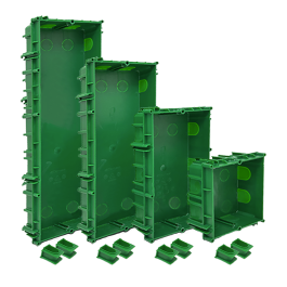 Flush Mount Box 4 Modules for Entrance Panels 3110/4A