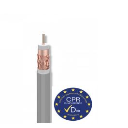 Coaxial Cable T200 Cu/Cu Interior PVC Gray (250m) Televes