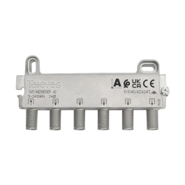 Derivative 4 Outputs Connector F 24 dB Televes