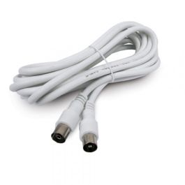 Antenna Cable 2.5 Meters White IEC Male/Female Axil MP0579C
