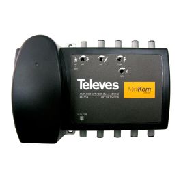 MATV + FI amplifier with 1 input and 1 output with return channel