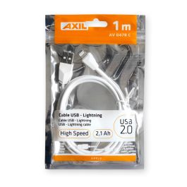 Adapter Cable USB - Lightning (Apple) 1 Meter Axil AV0478C
