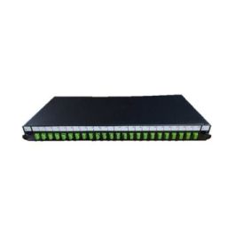 1U tray for 19 "rack cabinet with 24 ports
