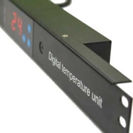 Digital thermostat of ventilation for racks